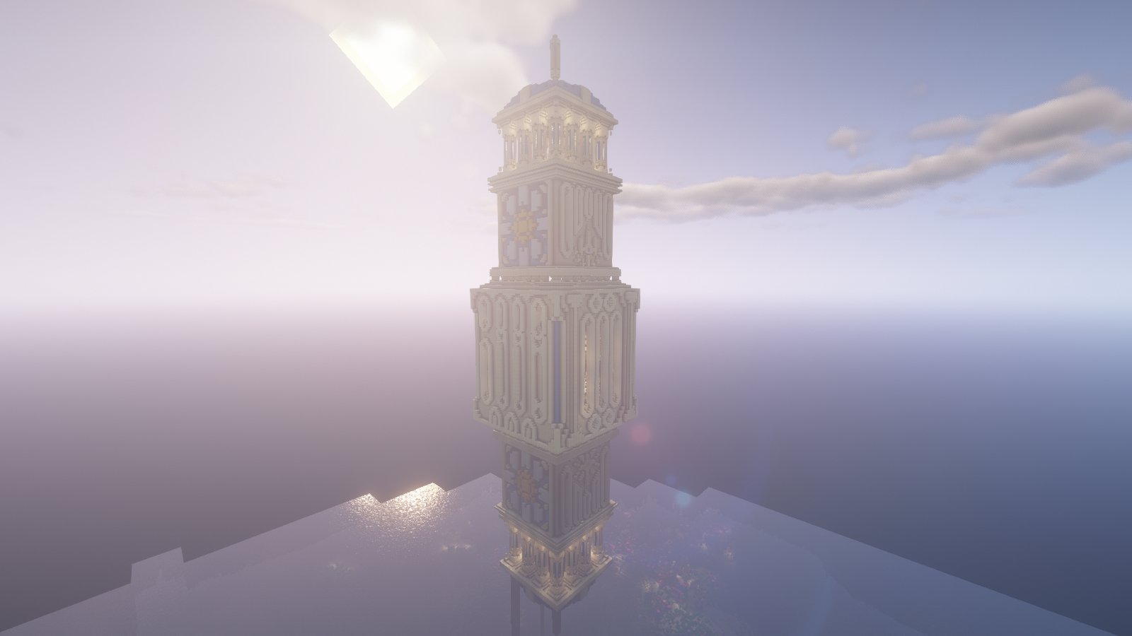 Minecraft Tower Schematic