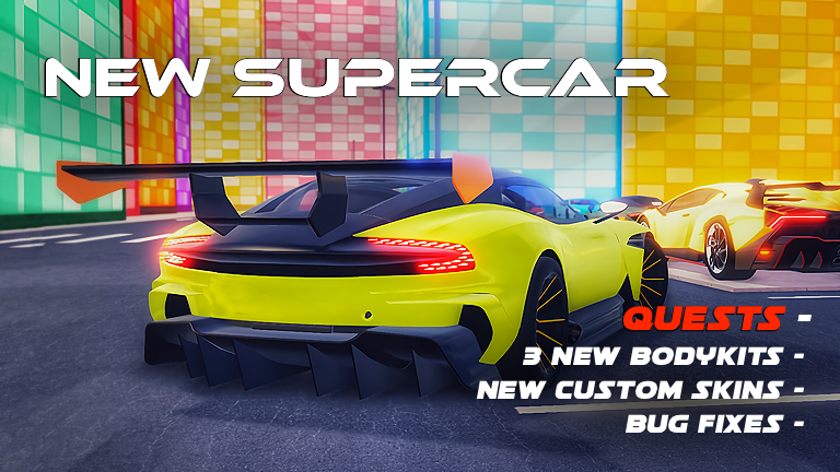 Novaly On Twitter New Update Vulkan Supercar Quests System 3 New Bodykits 3 New