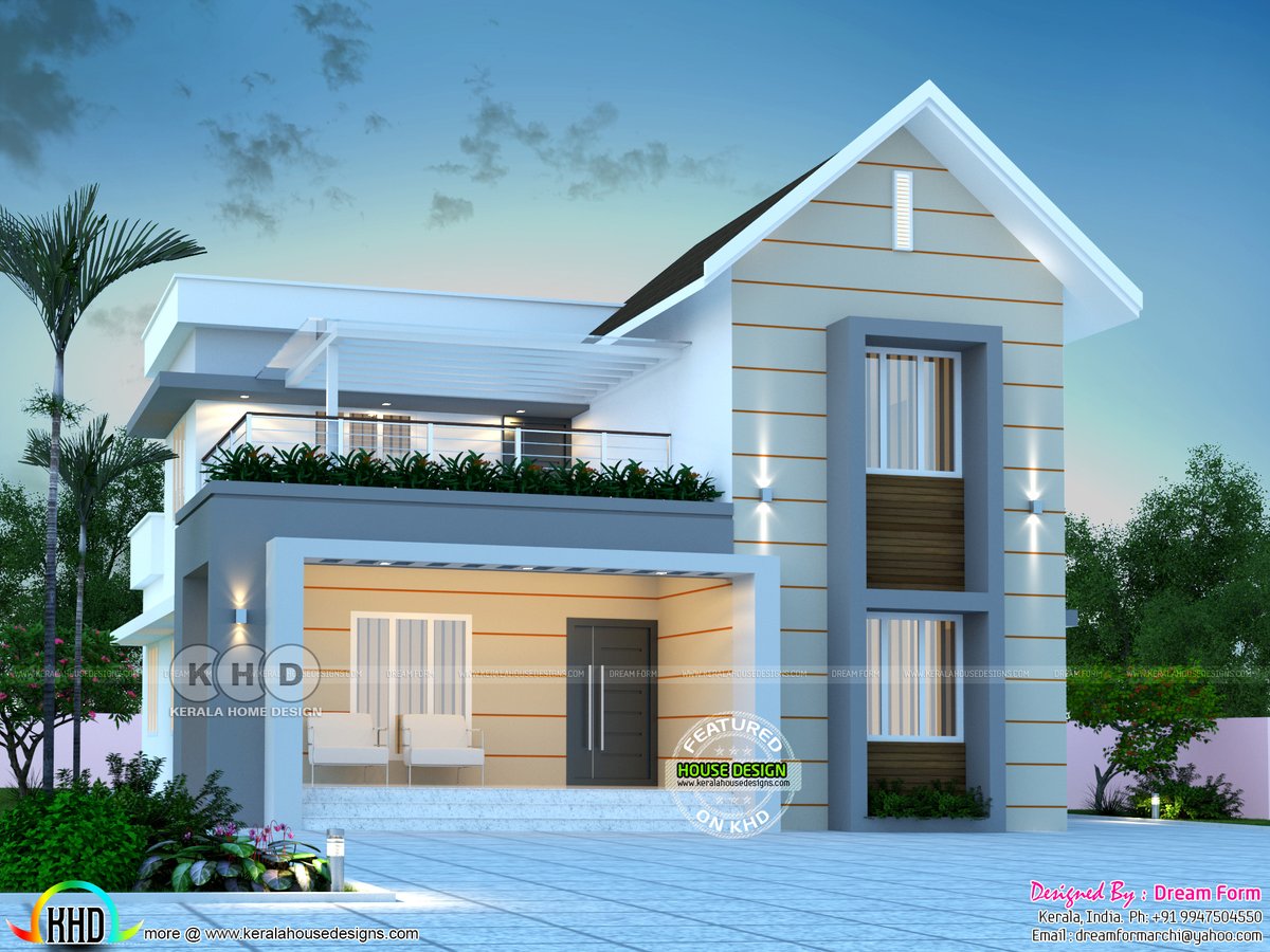 Dream Homes Kerala Design 5 Bed Room Modern House Dream Home Design