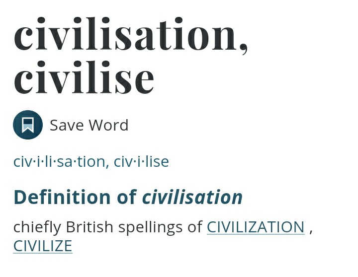 Civilization Definition