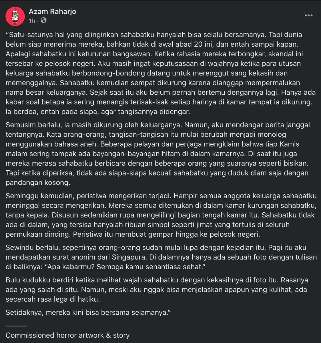 Azam R. (new horror comic!) (@AzamRaharjo) さんのイラスト・マンガ作品まとめ (35 件 ...