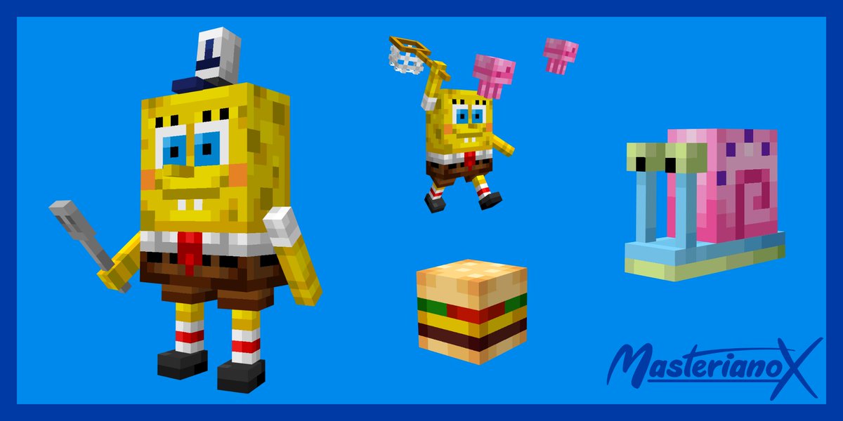 Spongebob In Minecraft
