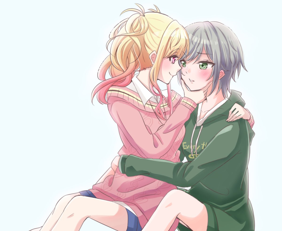 「咲希「ねぇ、しほちゃんはどうしたい…?」 しほさき #prsk_FA 」|NOBORUのイラスト