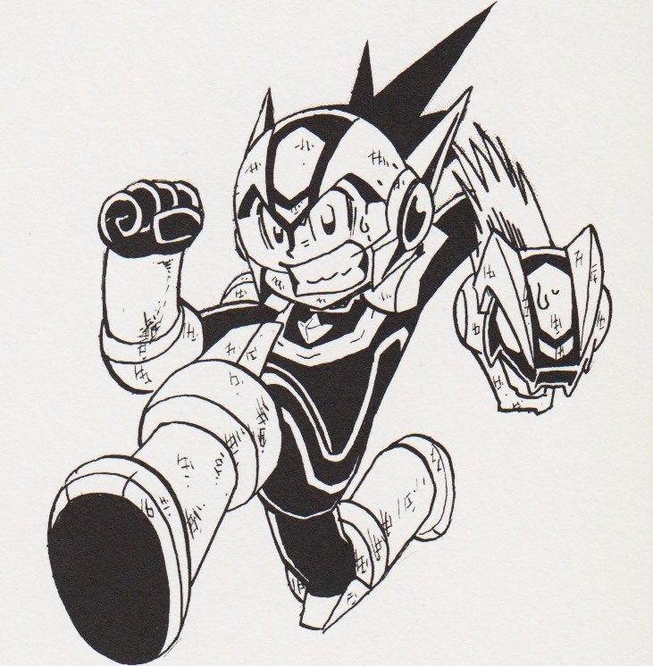 Megaman Zero Stencil