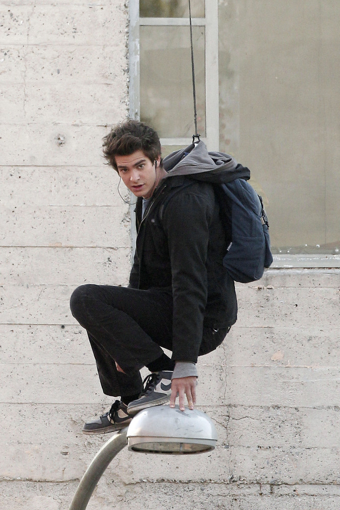 Peter Parker Andrew Garfield Skateboard