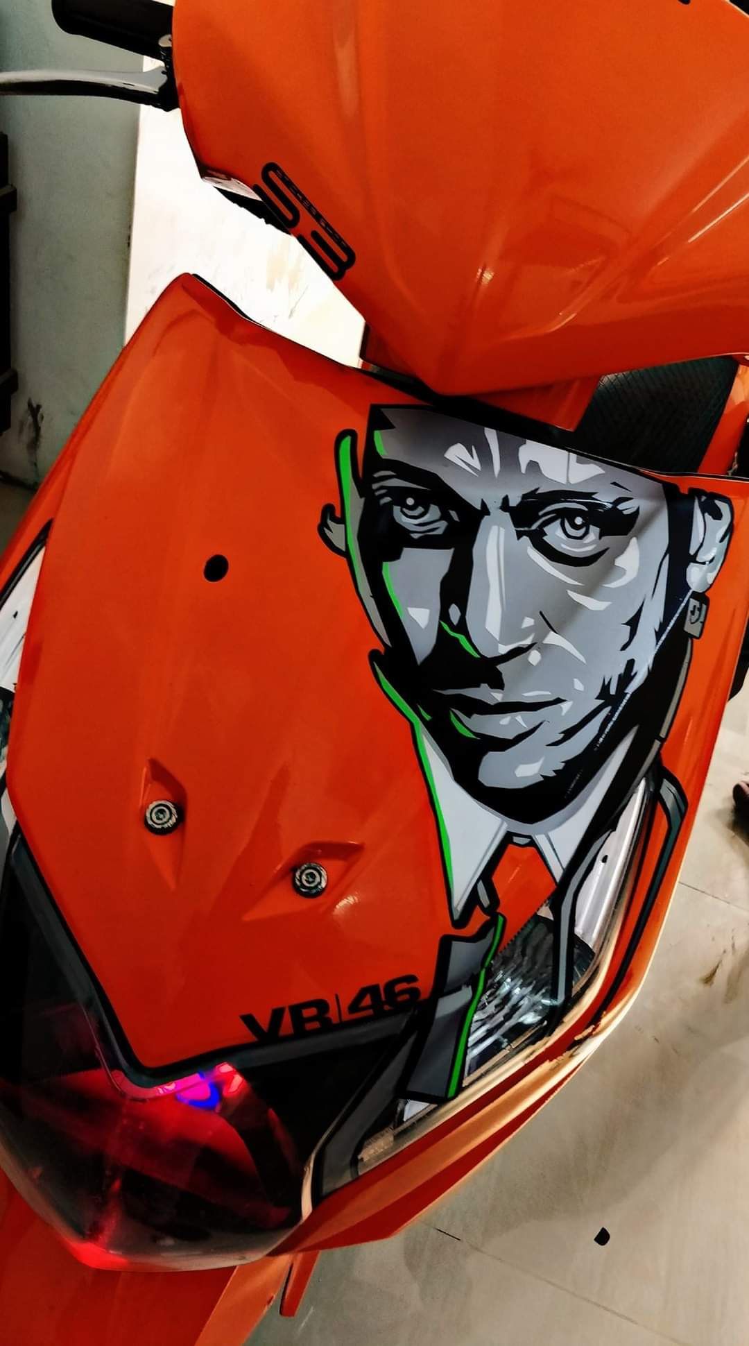 Bike Stickers Design Honda Dio