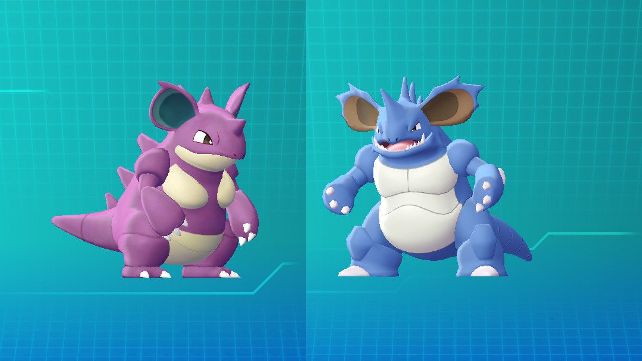Nidoking And Nidoqueen