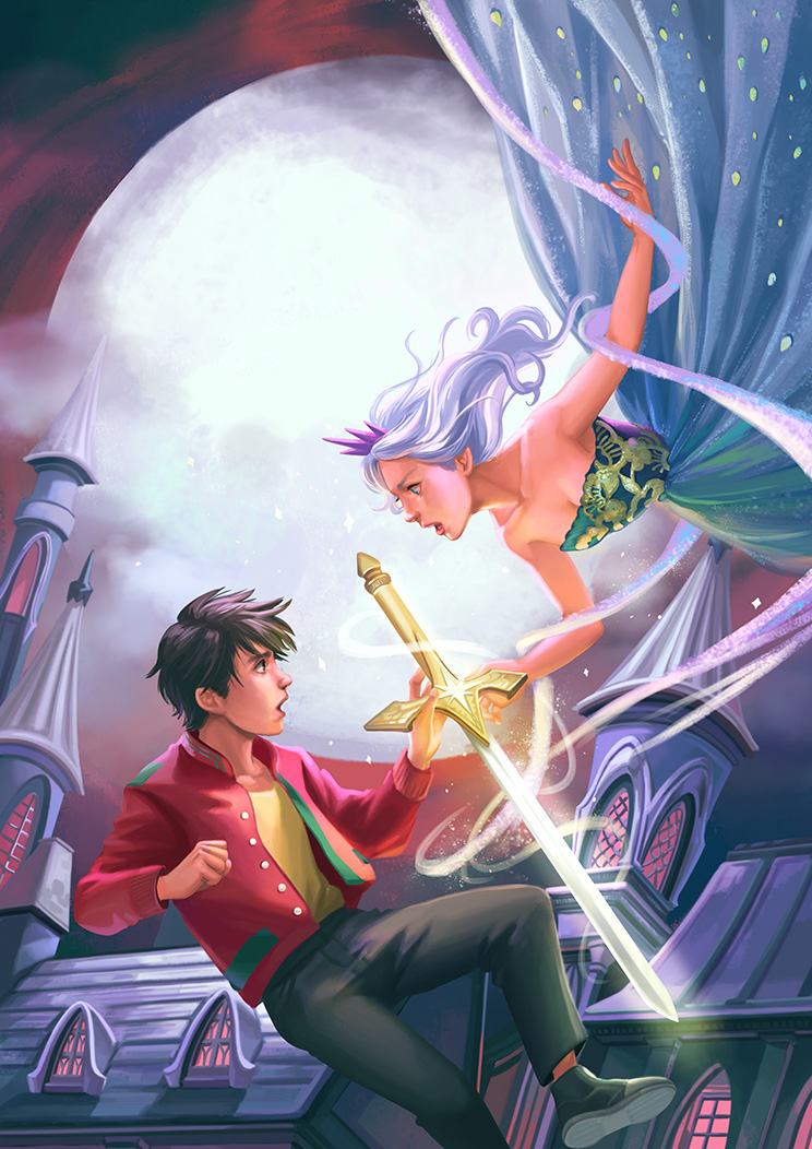 「Longform Dimileth comic in progress... a bit slow atm becaus」felia 🌷🌟の漫画