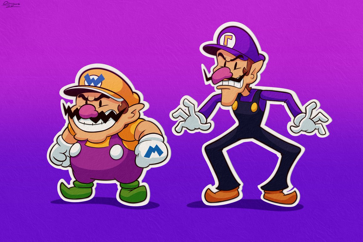 Paper Waluigi