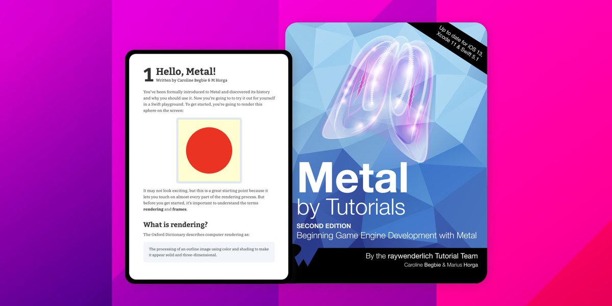 Ever built your own 3D game engine? Learn everything you need to know to work with Metal, Apple ...