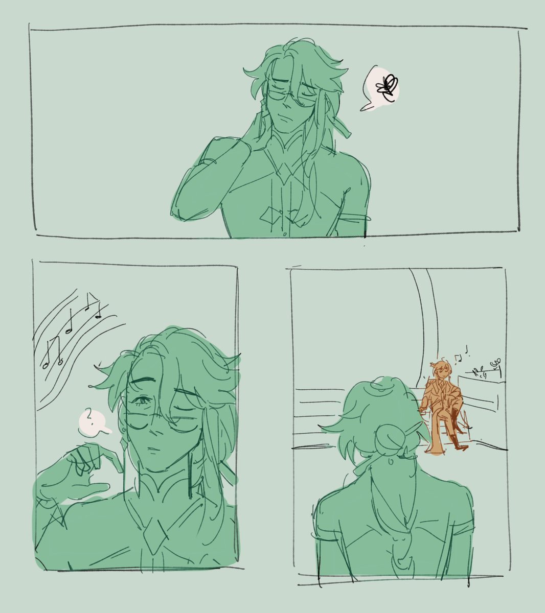 「huaisang probably dared him ? #nielan 」emm 🐇 cmsn & merch makingの漫画