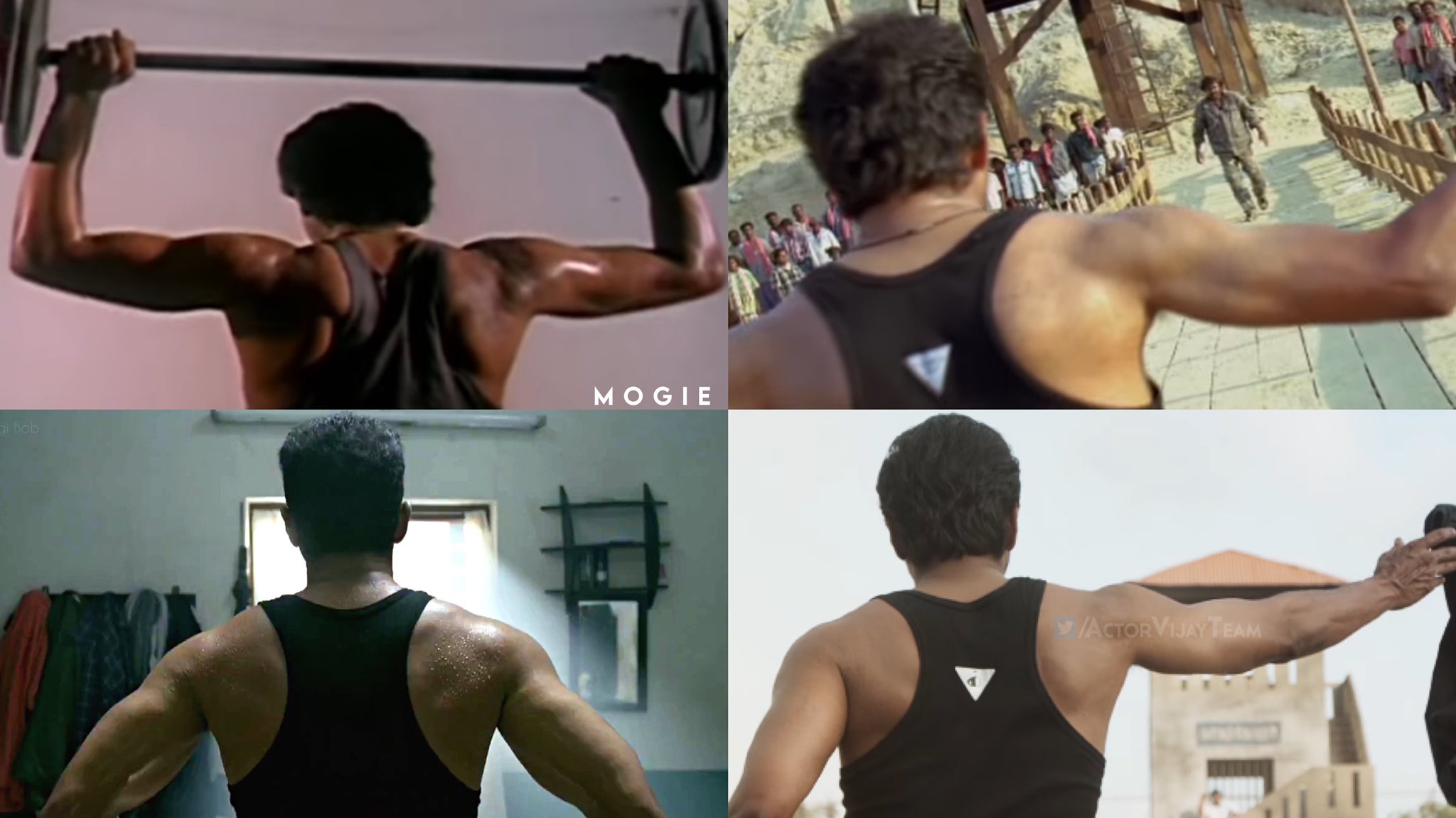 Actor Vijay In Gym