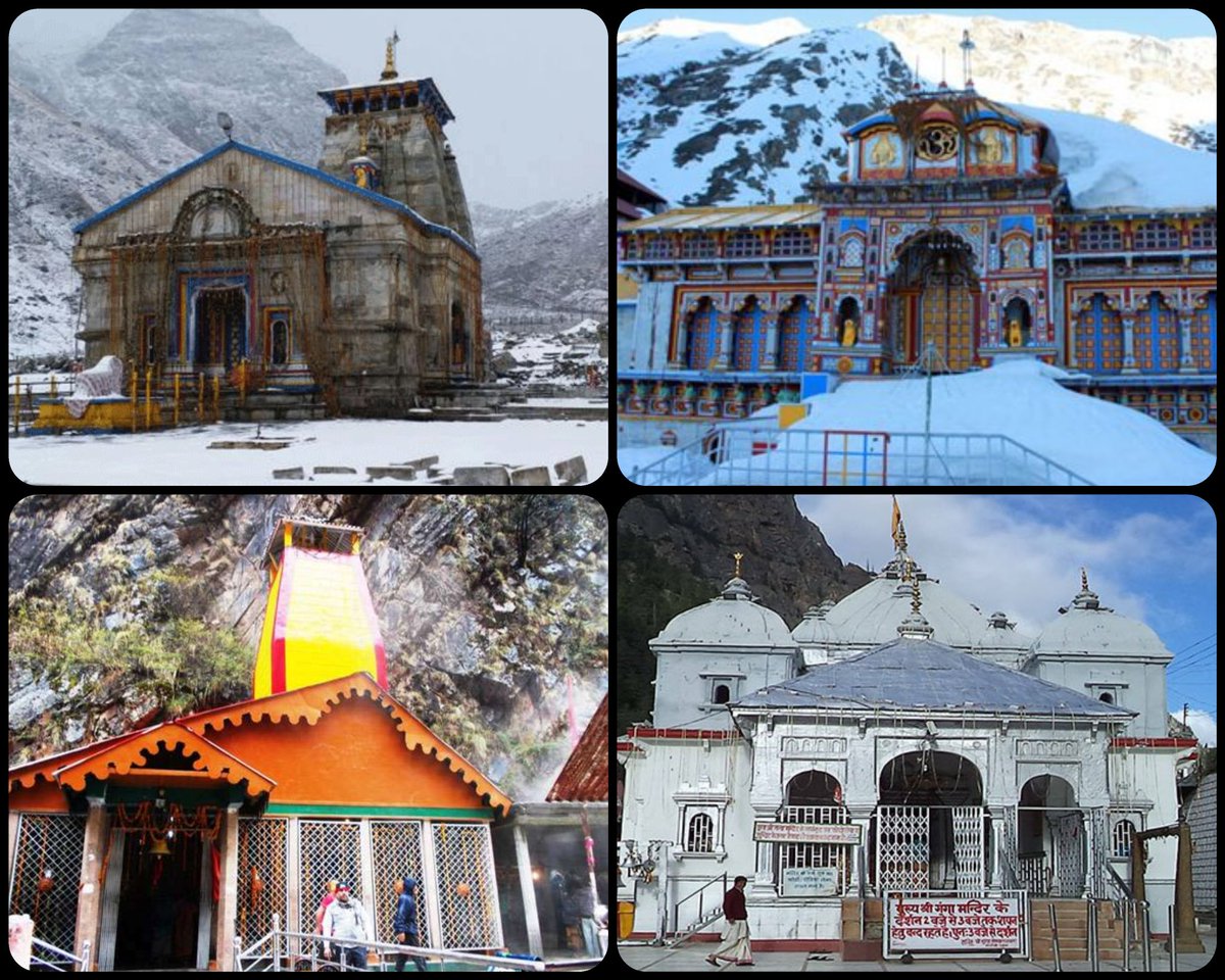 Char Dham signs off for the year. ... The Kapaat has been closed. The ...
