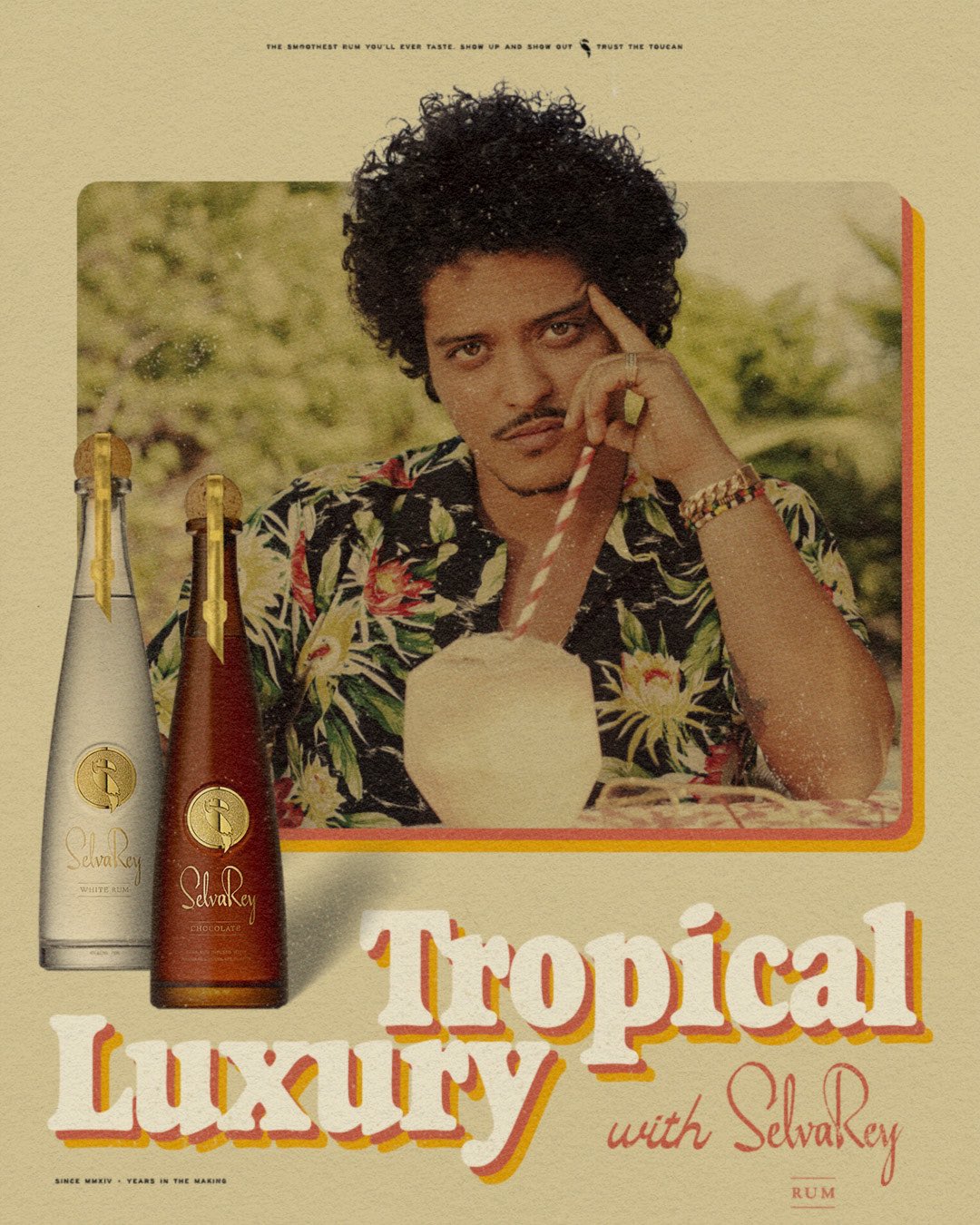 Bruno Mars Drinking Beer