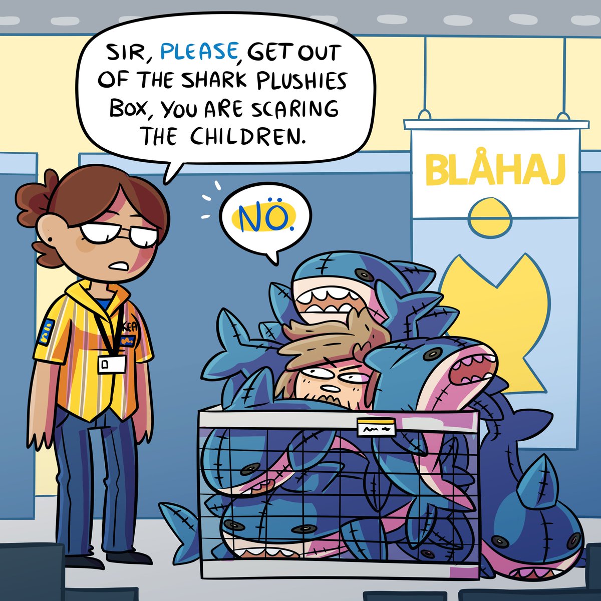 「Nö. #IKEA https://t.co/h5juUYfv4U 」ZeTrystan 🐋の漫画