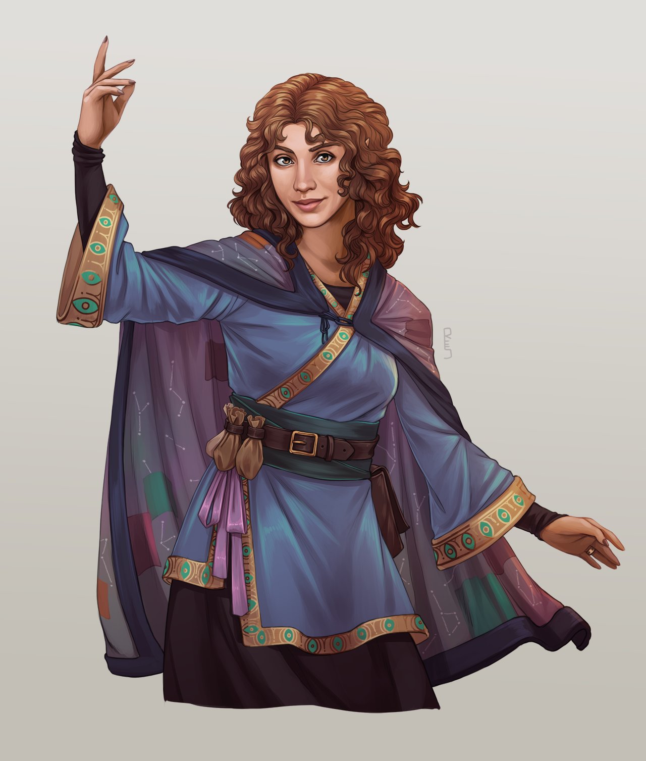 Dandd Female Wizard