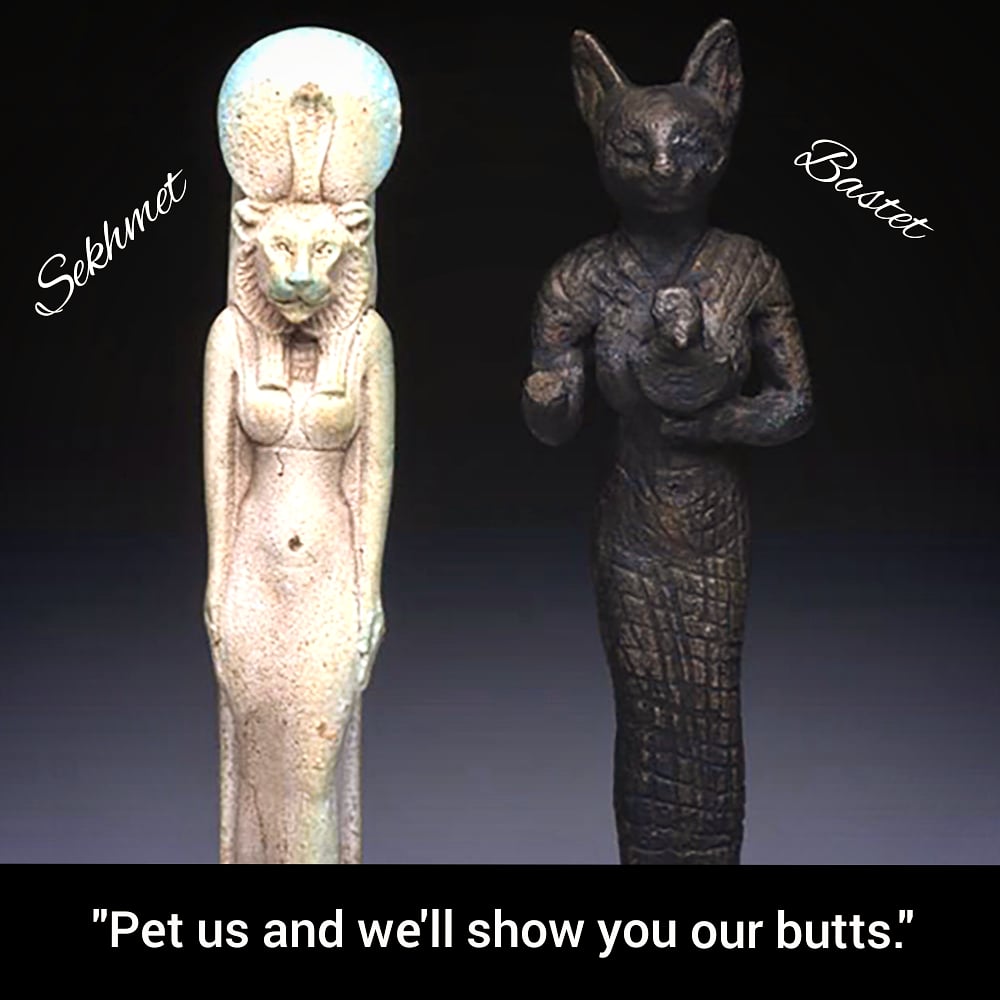 Bastet And Sekhmet