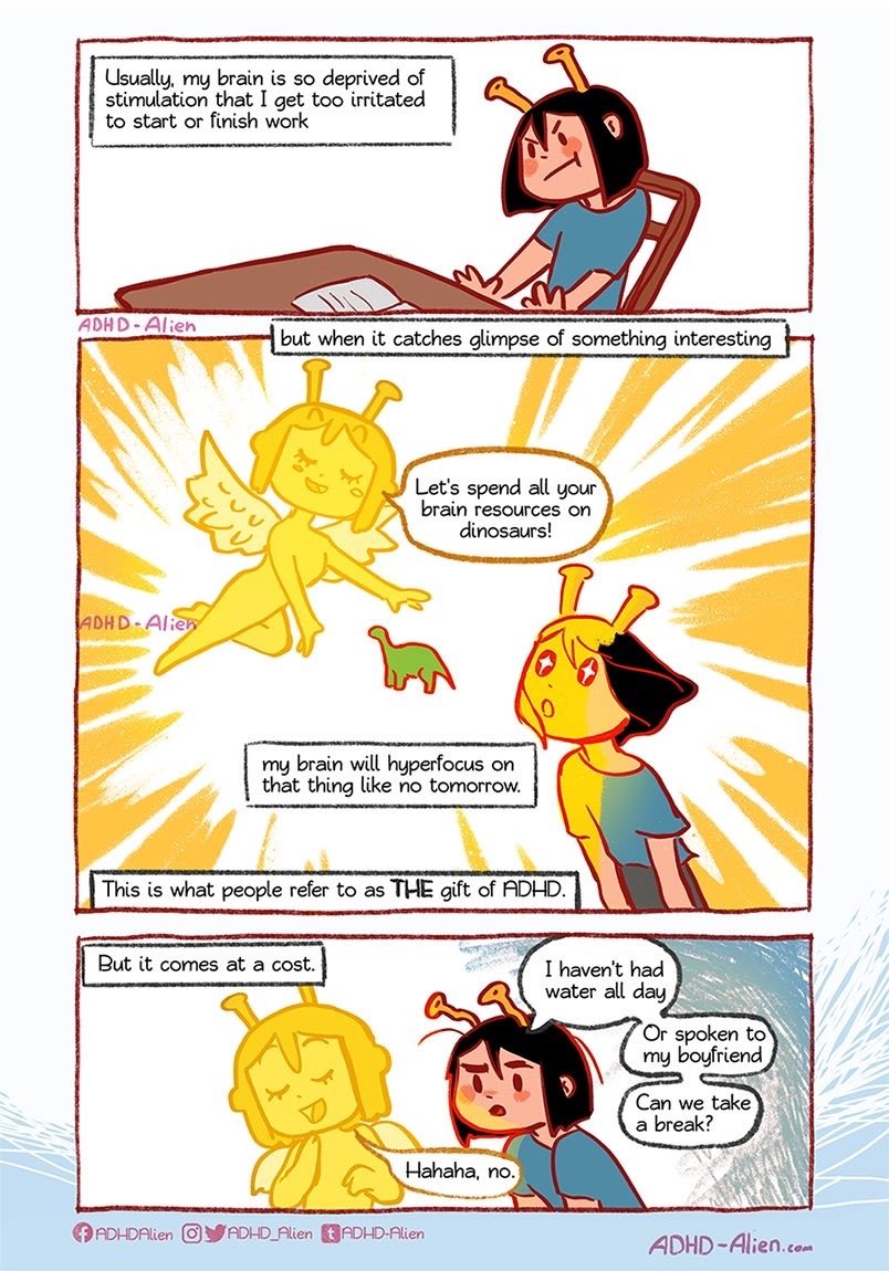 Twoucan - Pina ADHD Alien Comic (@ADHD_Alien)
