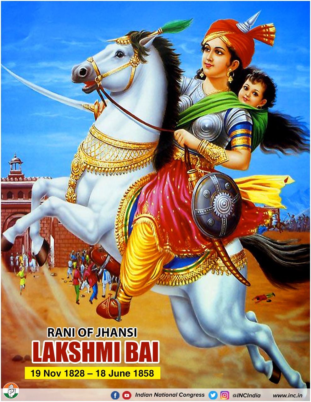 Rani Lakshmi Bai: Her Life Before She Became The Queen Of, 60% OFF