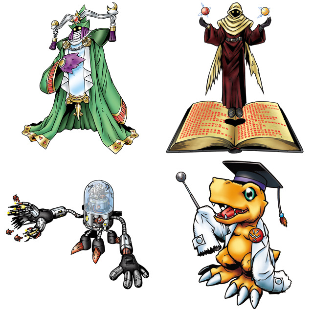 Wizardmon Evolution Chart