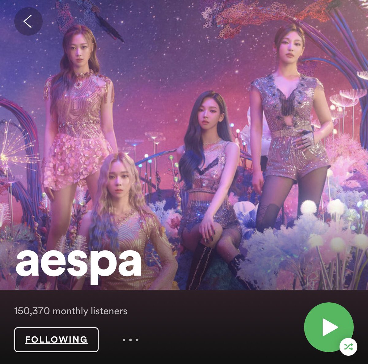 Aespa break another record - Biggest Spotify Debut - K-Pop Source: The K-Pop Community You've ...