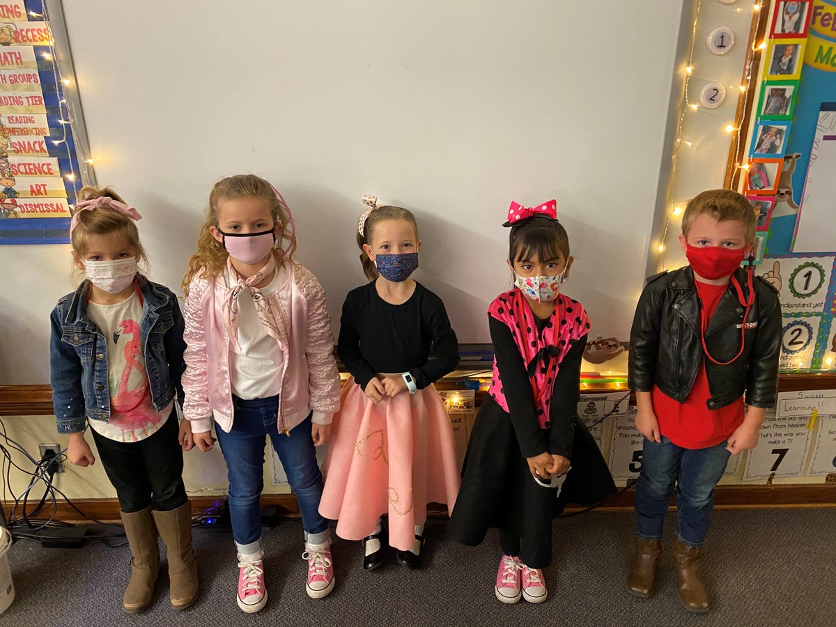 50s Day In Kindergarten