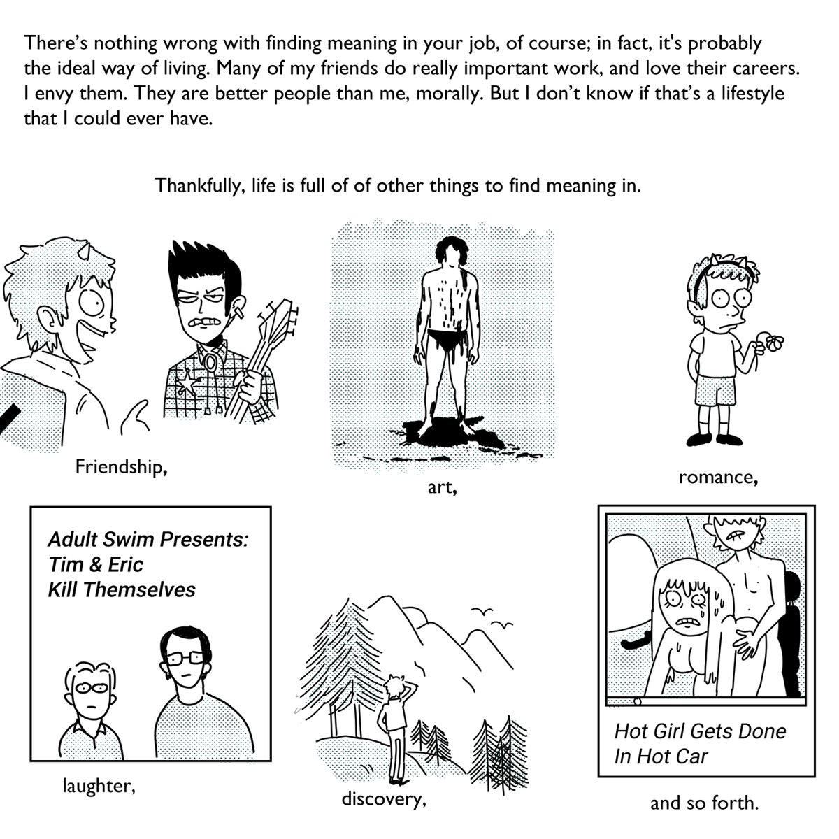 「A Comic About Work and Identity [3/4] 」chocken smirkの漫画