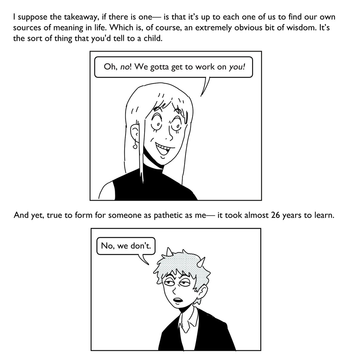 「A Comic About Work and Identity [3/4] 」chocken smirkの漫画