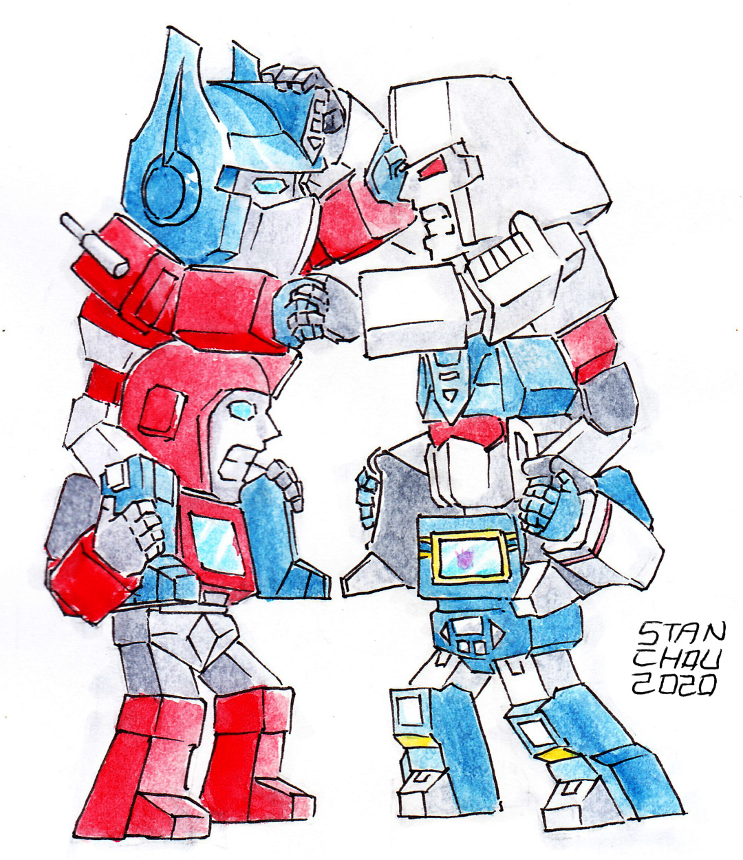 Chibi Megatron Prime