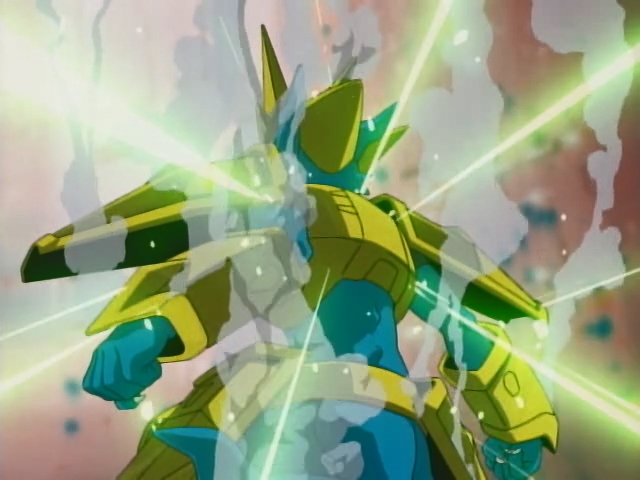 Veemon Golden Armor Digivolve