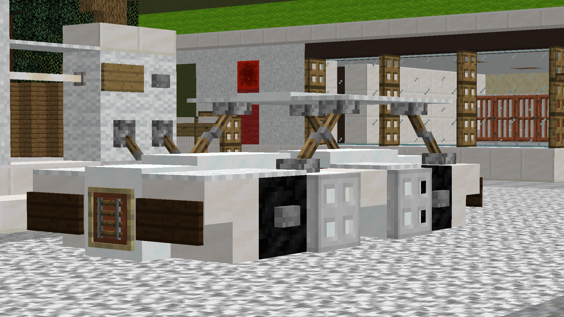 Minecraft Server Shop Interior