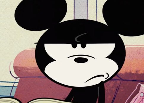 Mickey Mouse Shocked