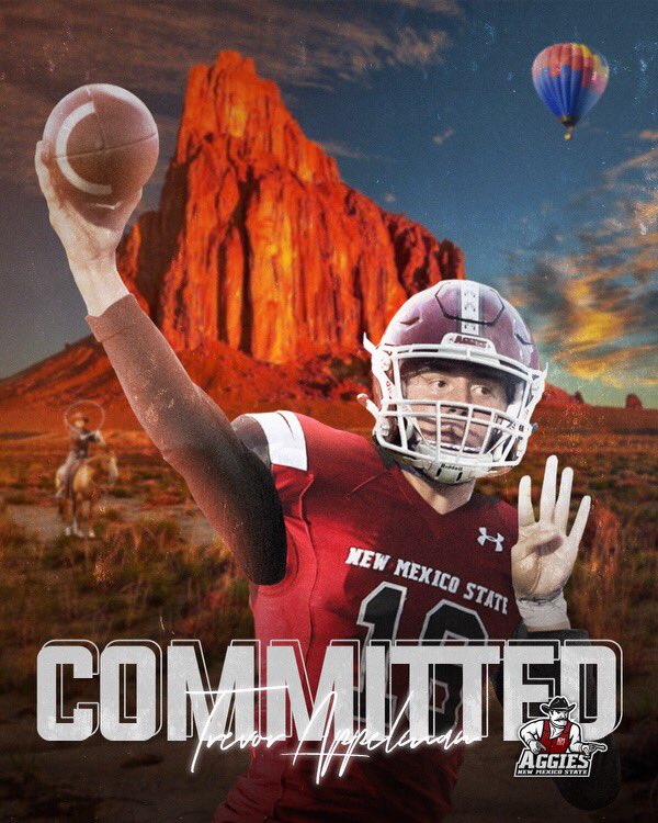 2021 3* QB Trevor Appelman commits to New Mexico State : r/CFB
