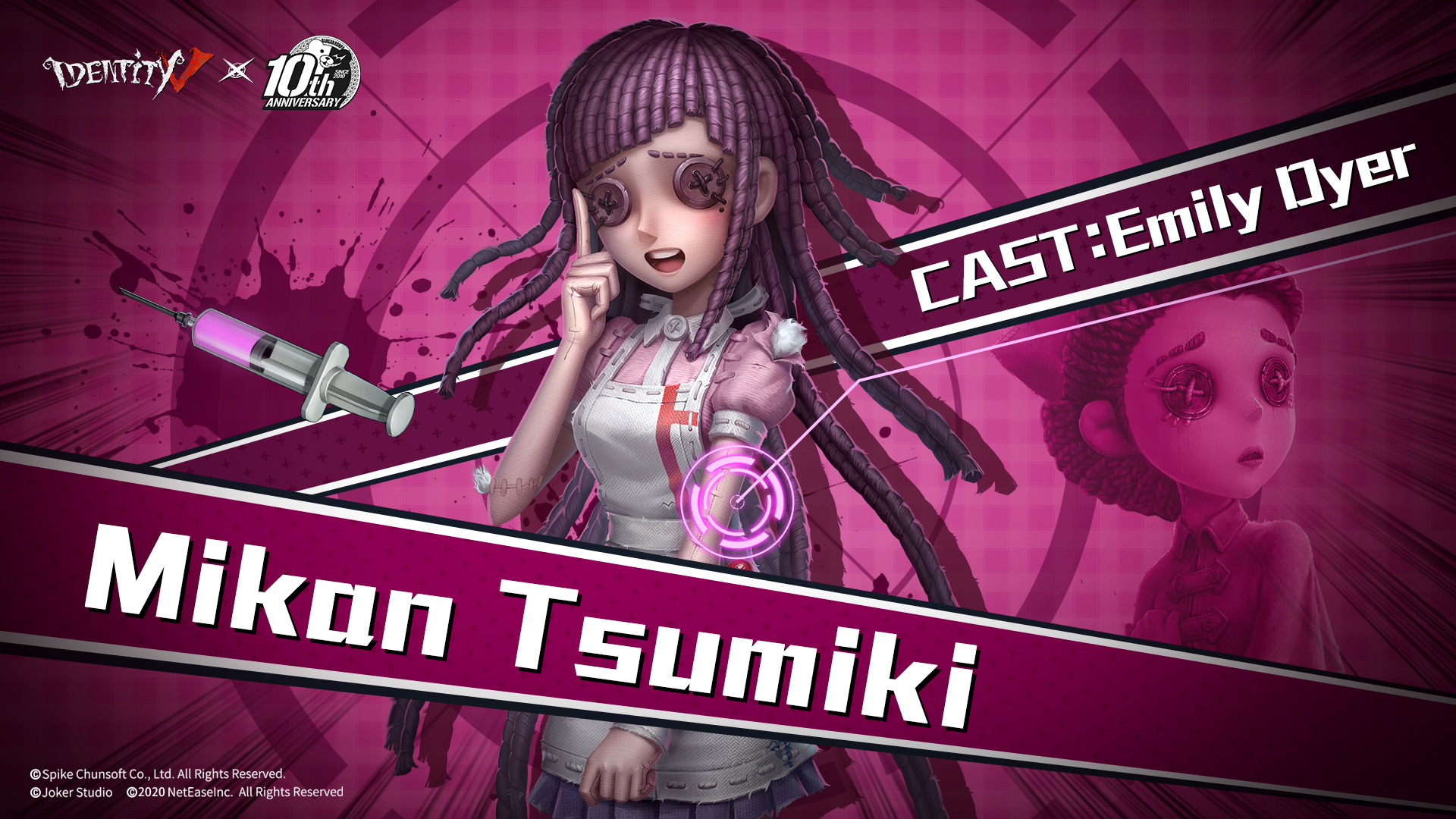 ¡nagito Hajime Chiaki Y Mikan Llegan A Identity V Con ésta Nueva Colaboración Danganronpa 2