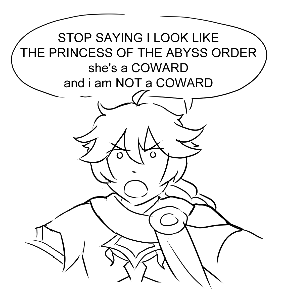 「saw this question on a quotev quiz and it's messy oc joke co」am ...