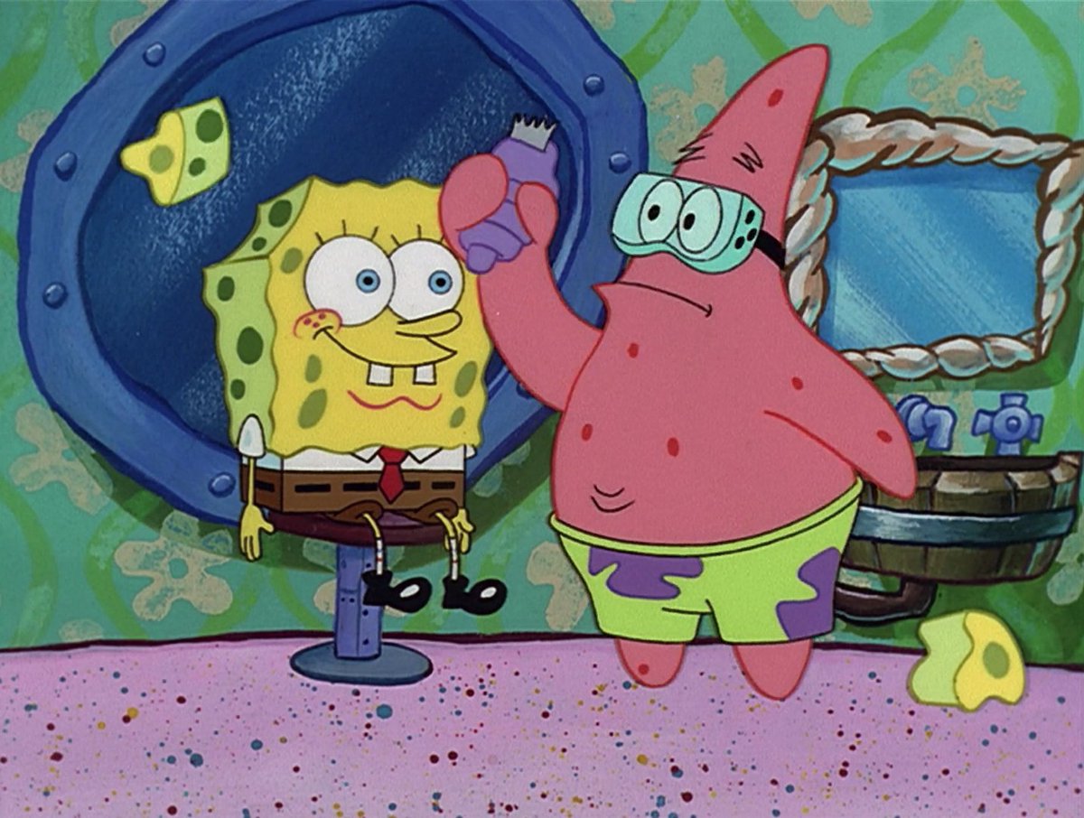 Spongebob Cool Hair