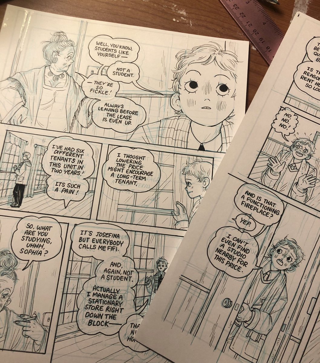 「whoops I slipped 」Benjiの漫画