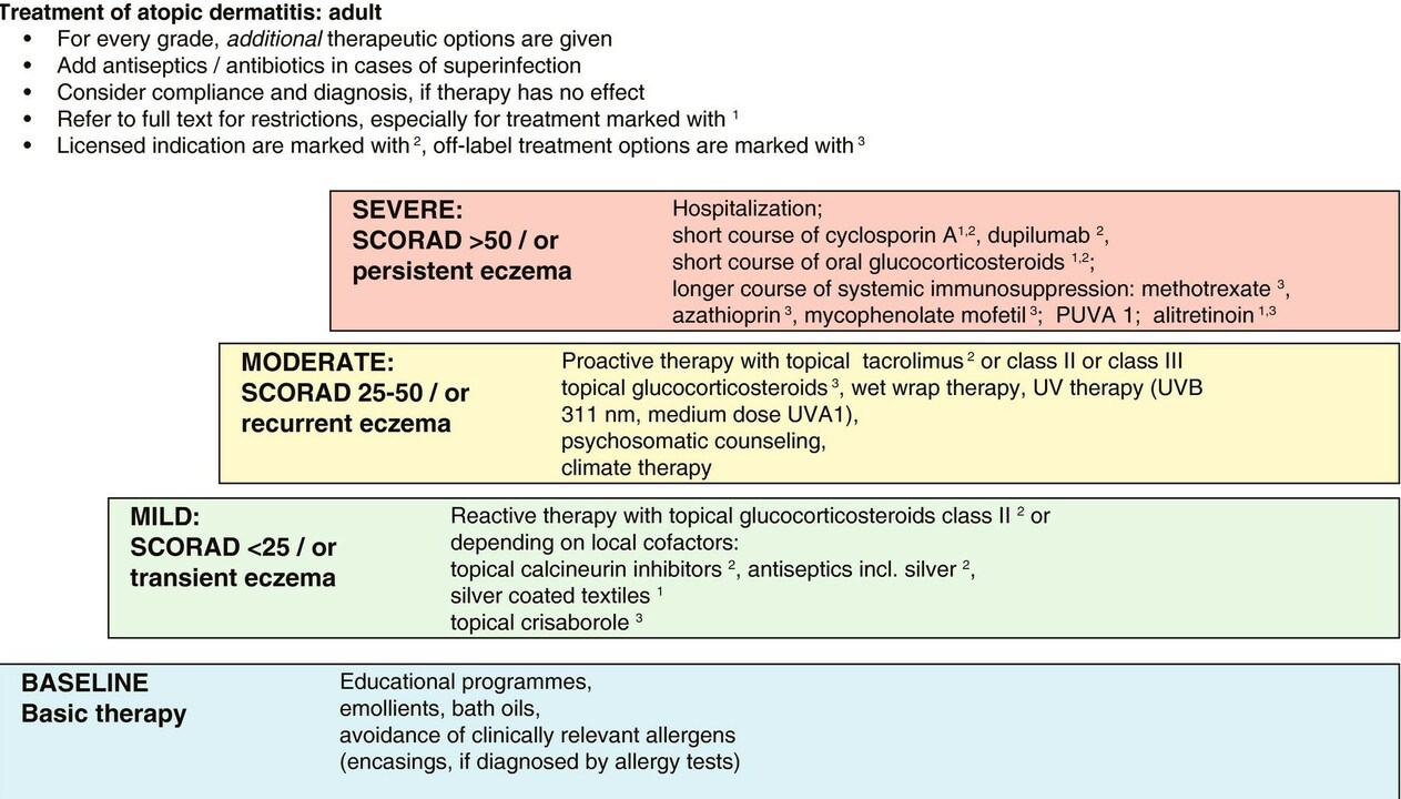 Mild Atopic Dermatitis In Adults