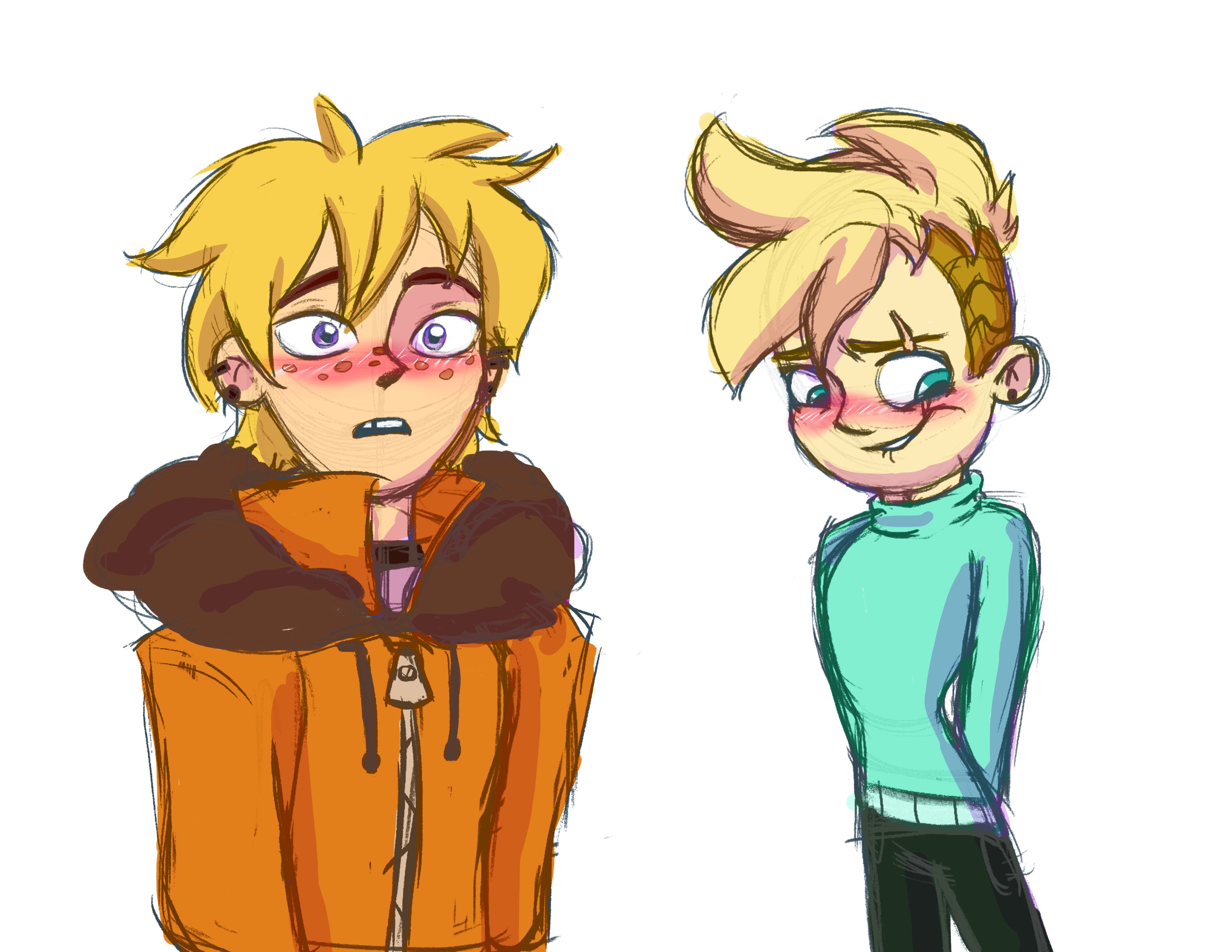 South Park Kenny X Butters