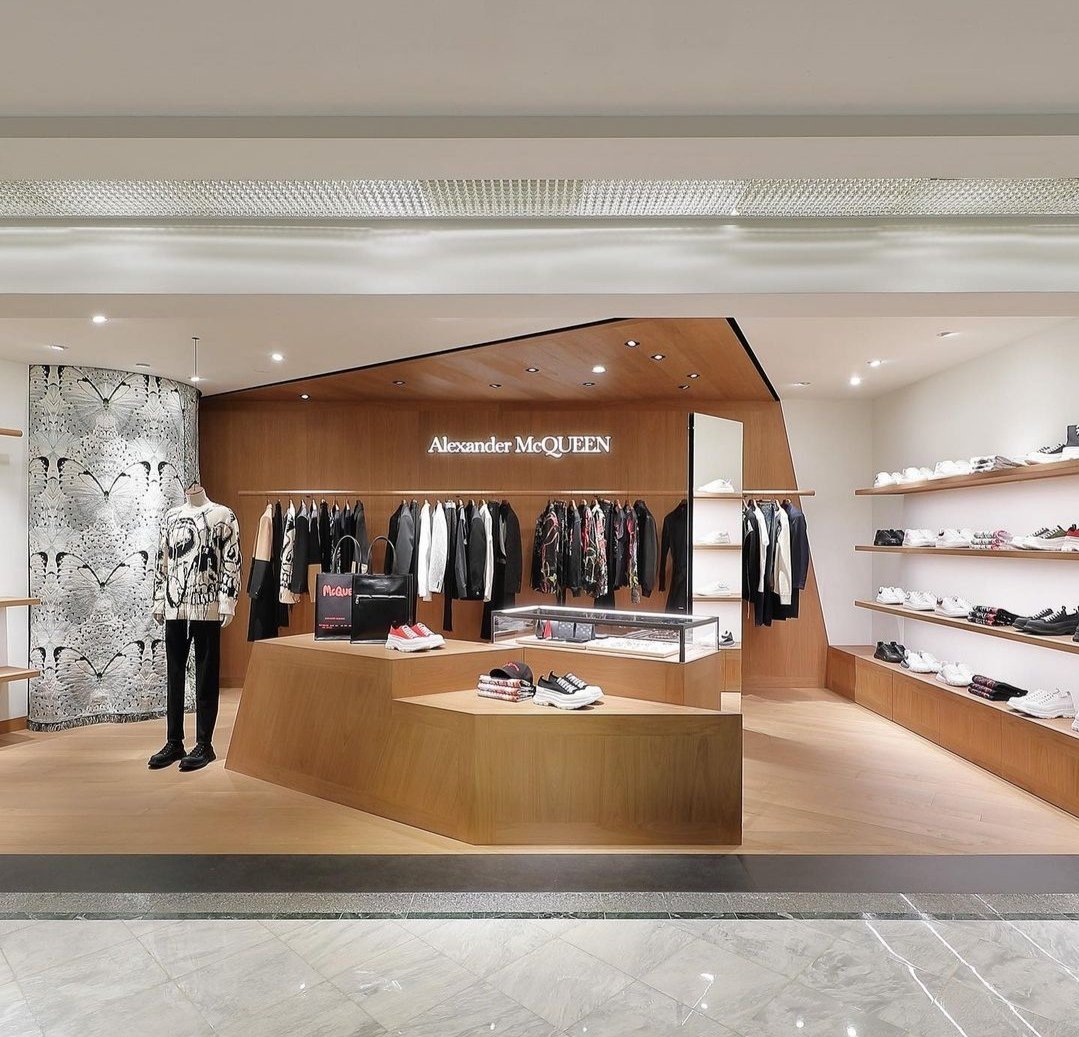 Alexander Mcqueen Store Design