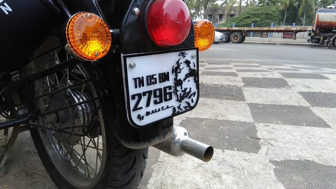 Punjabi Bullet Number Plates