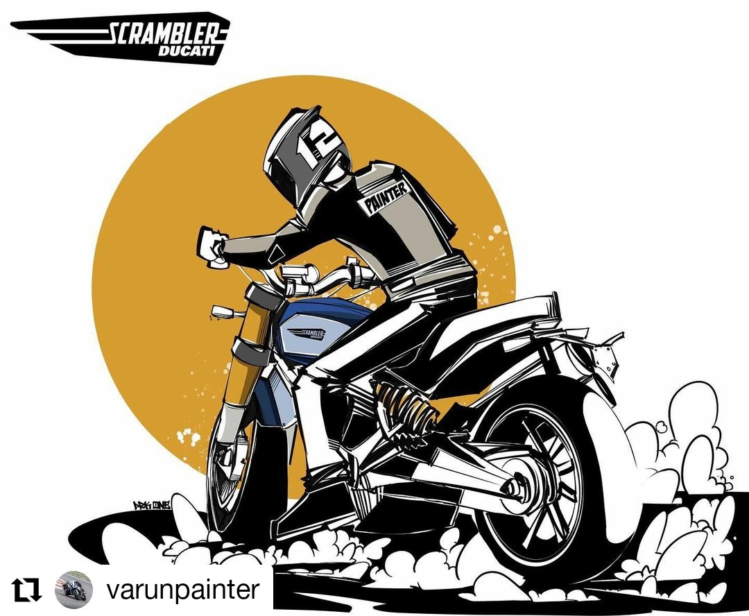 Scrambler Cartoon | Reviewmotors.co