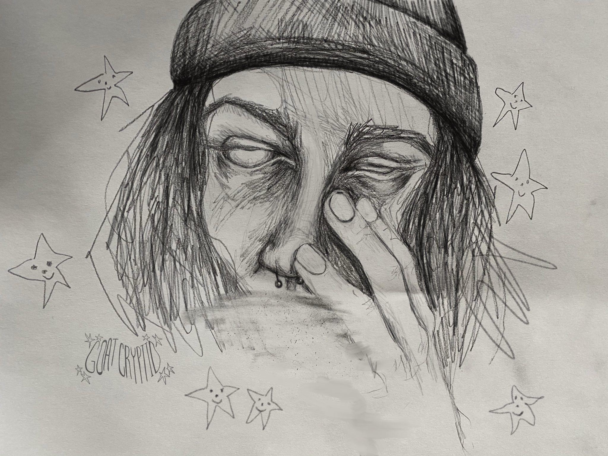 Trippy Things To Draw Weed