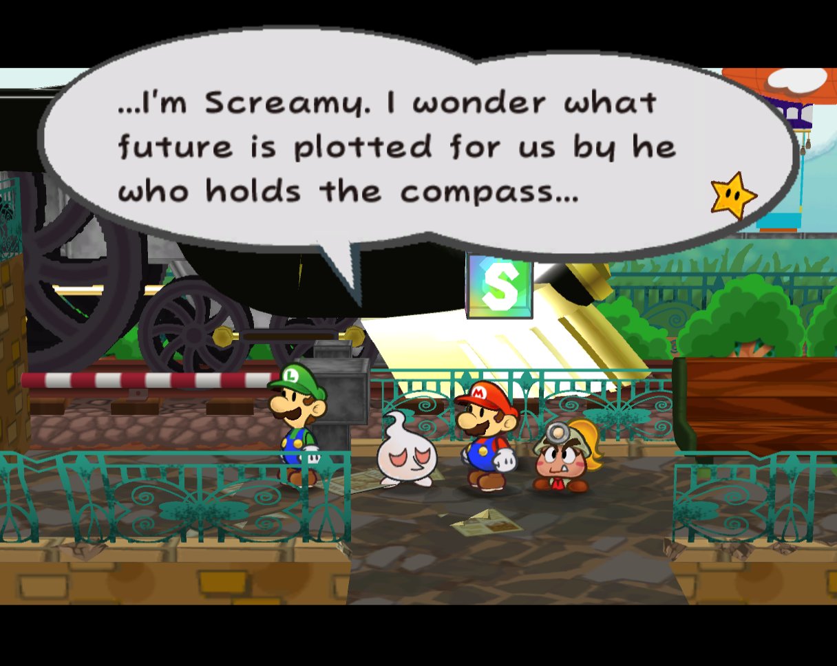 Paper Mario The Thousand Year Door Luigi