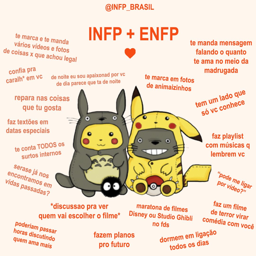 INFP on Twitter: "INFP + INTP 🧡 obs.: Baseados em relacionamentos reais dos INFPs da página ...