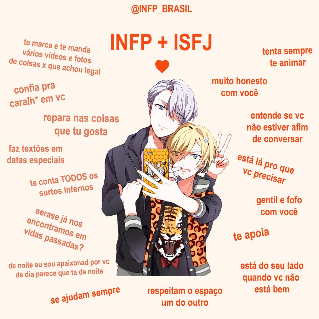INFP on Twitter: "INFP + INTP 🧡 obs.: Baseados em relacionamentos reais dos INFPs da página ...