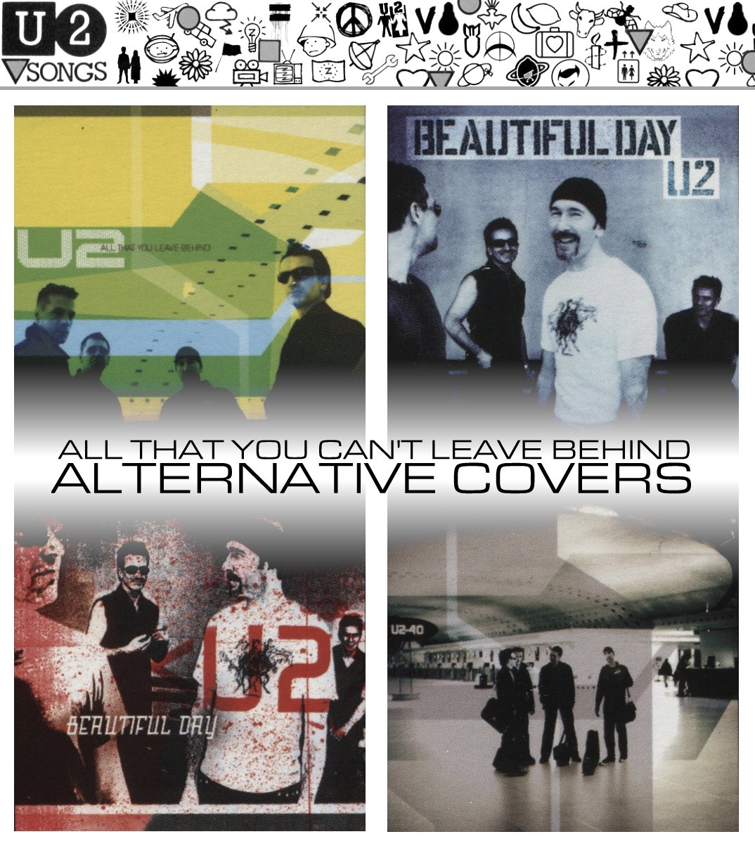 U2 Beautiful Day Album Cover