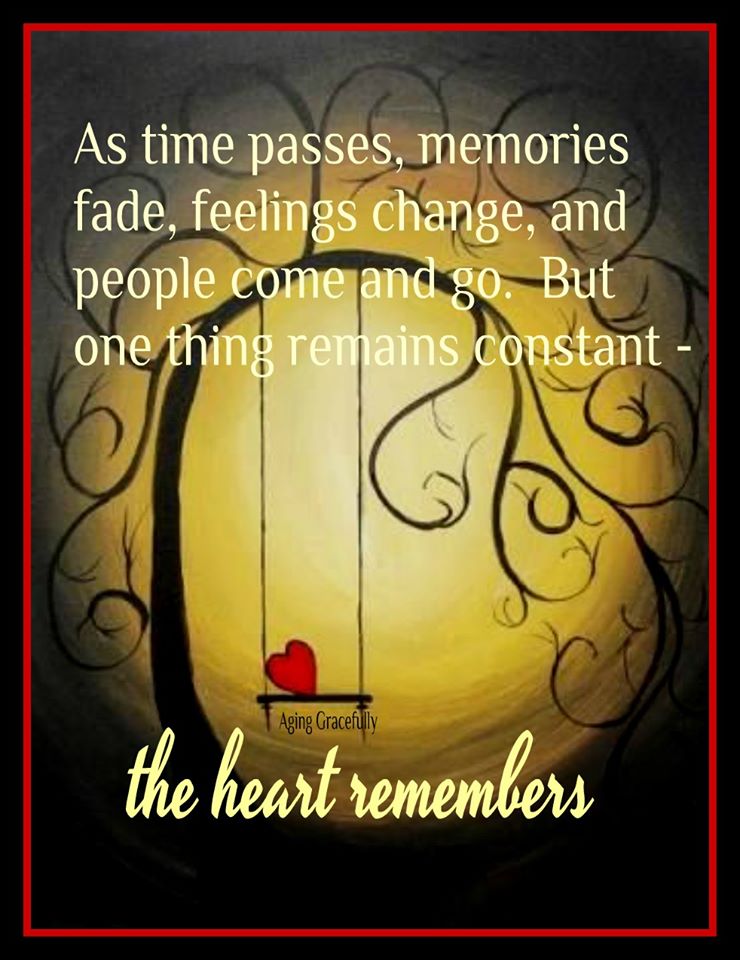 People Change Memories Remain