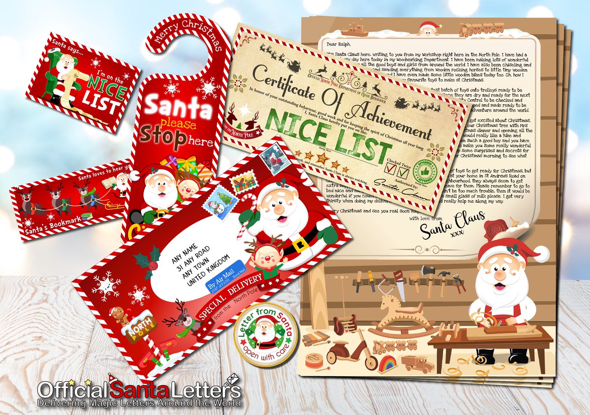 Santa Claus @OfficialSanta Timeline, The Visualized Twitter (Analytics)