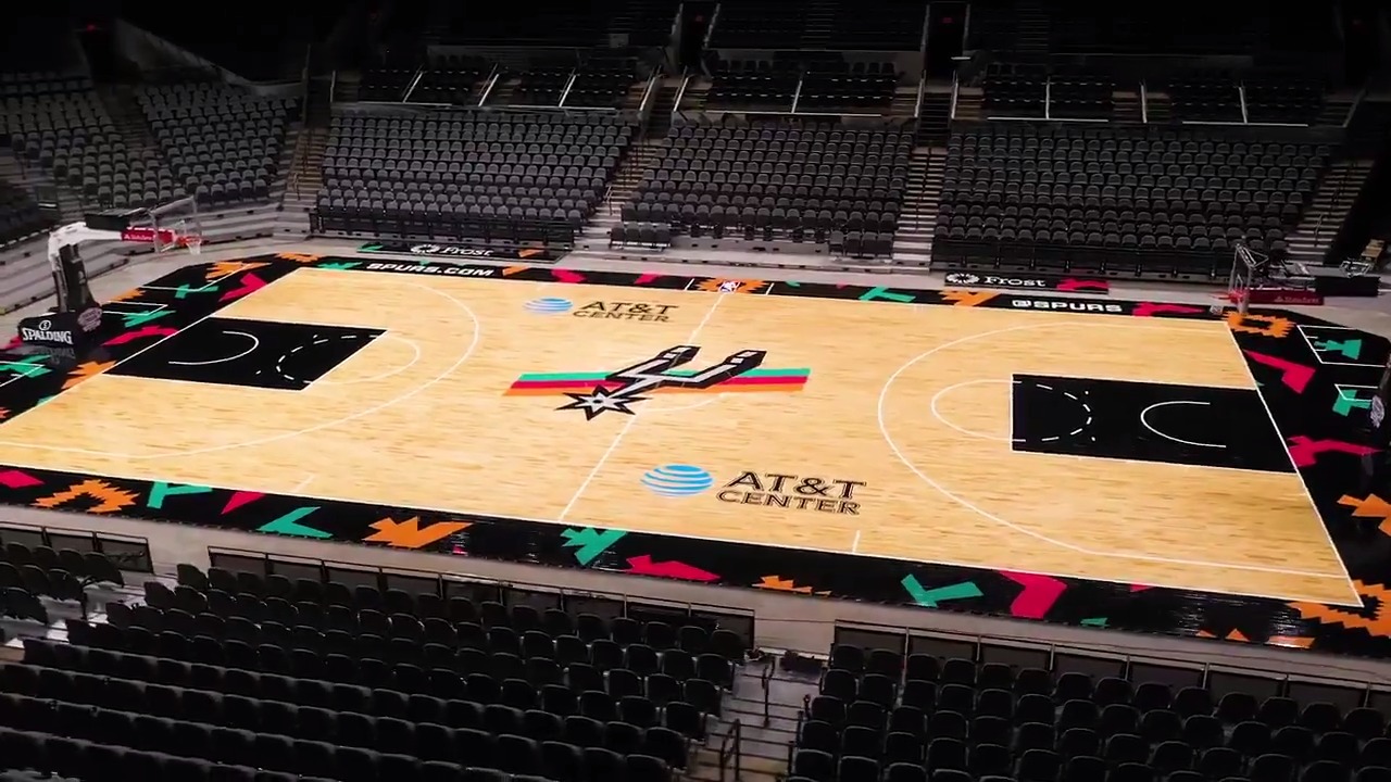 San Antonio Spurs Court